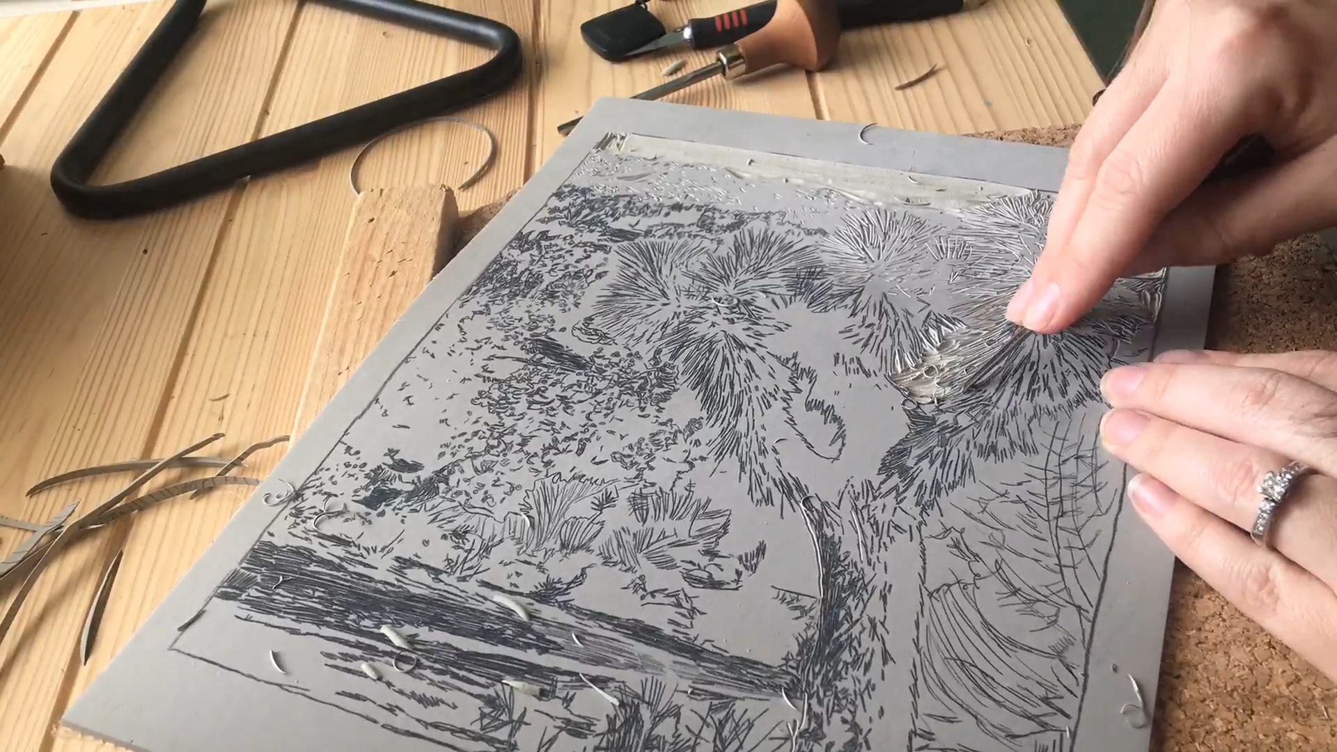 Printmaking at Home: Prints with Everyday Household Items