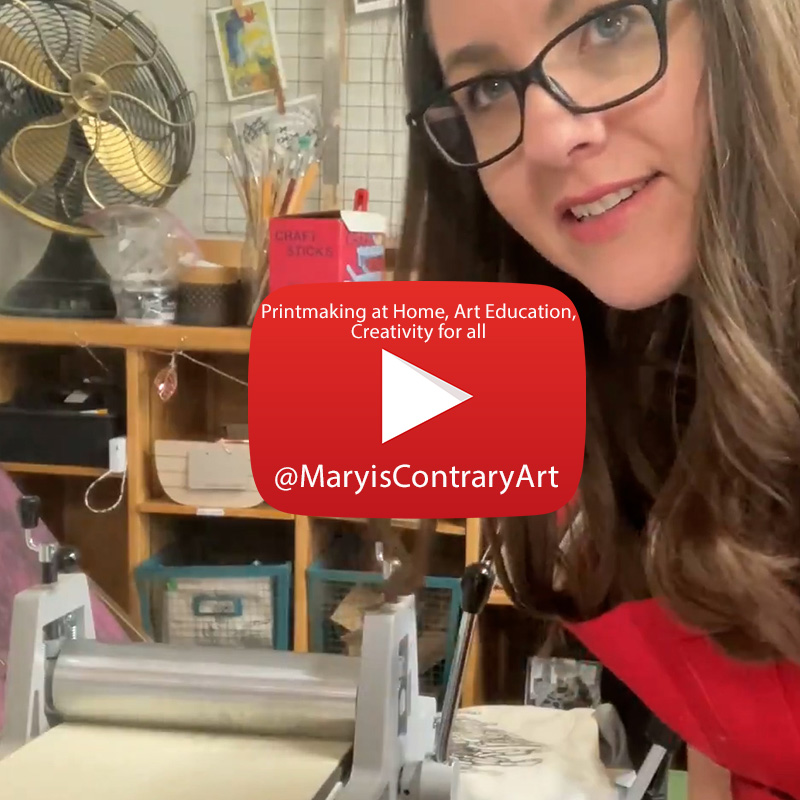 Mary is Contrary Art YouTube Channel - Mary Is Contrary